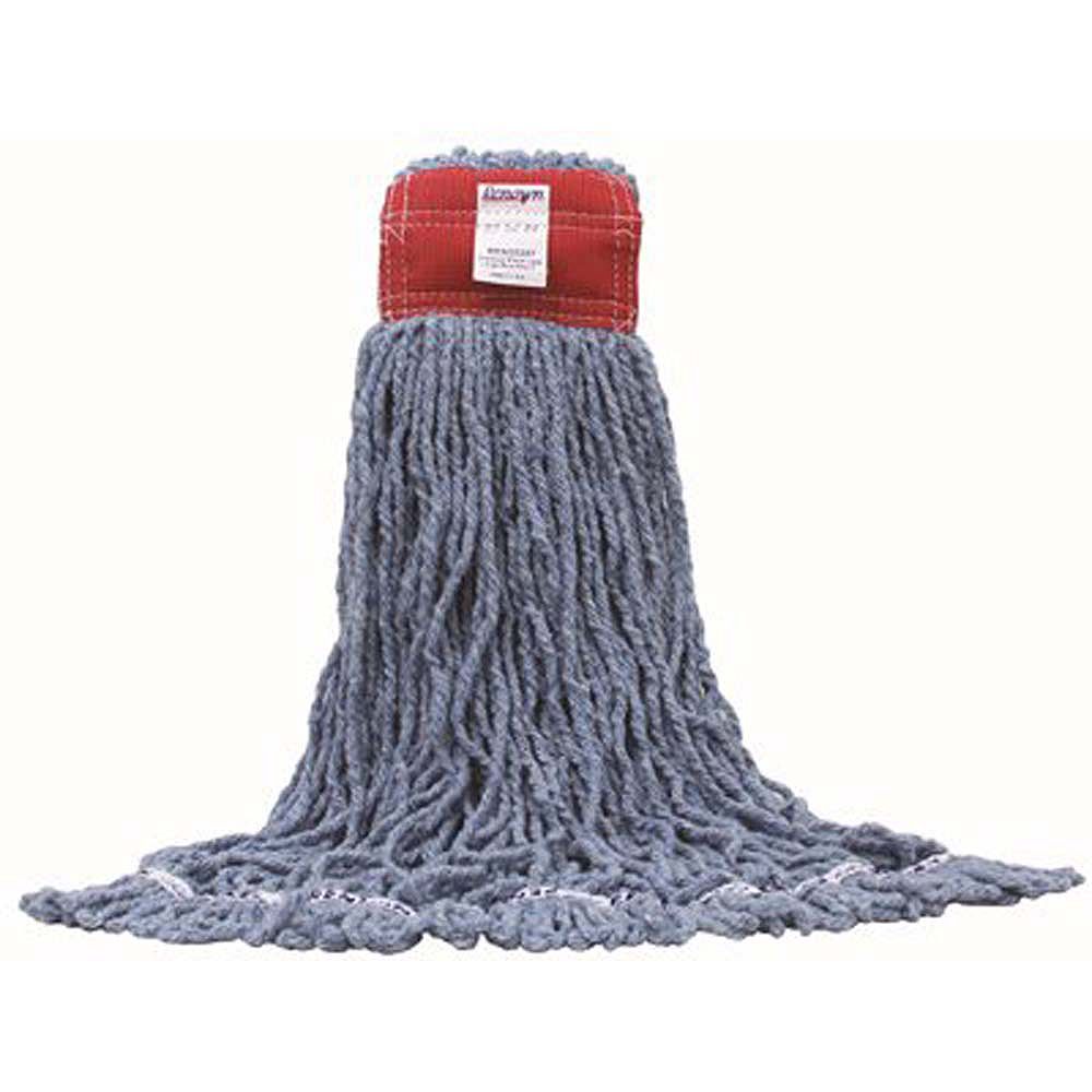 Renown Premium Large Blue Blend Loop-End Shrinkless Wet String Mop Head ...