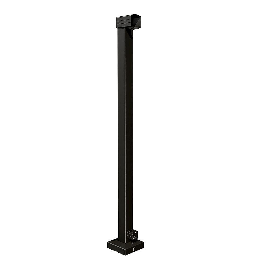 Peak Railblazers 42-inch H Aluminum Deck Railing End Post in Matte ...