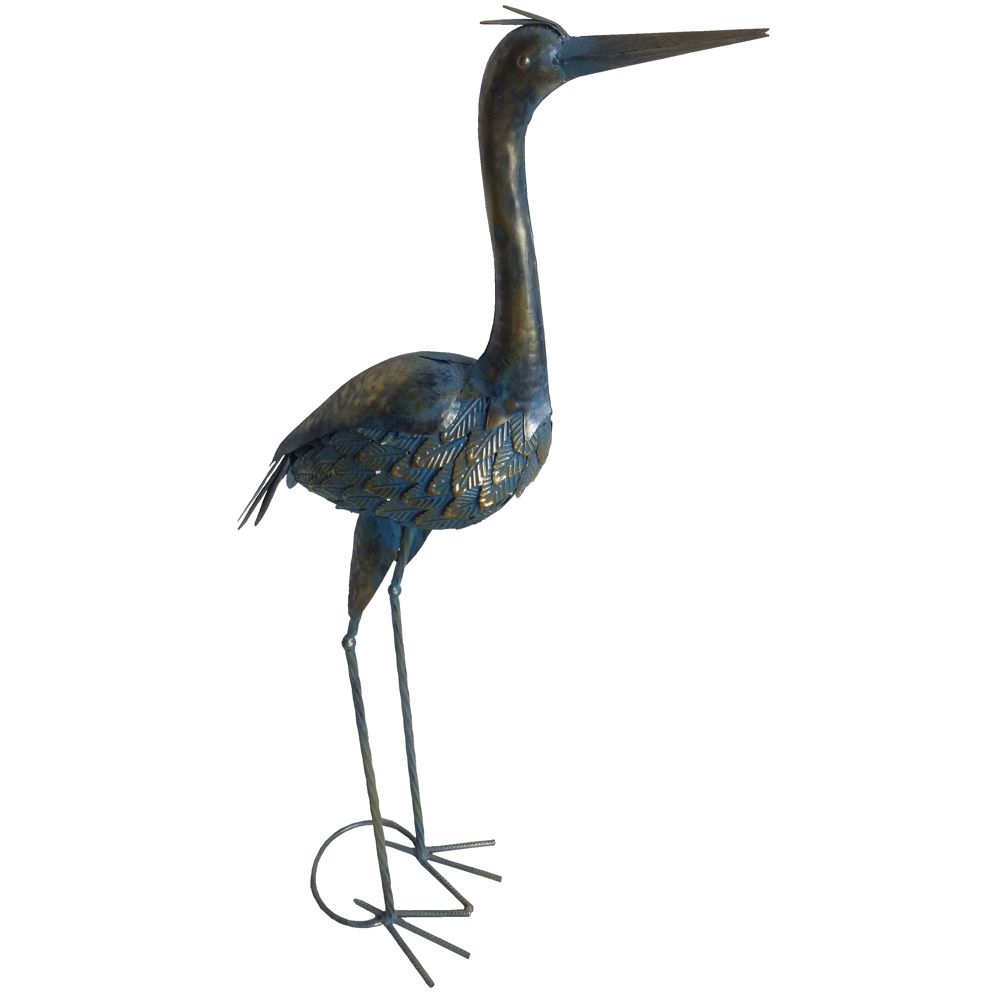 Angelo Décor 37-inch Metal Heron Statue | The Home Depot Canada
