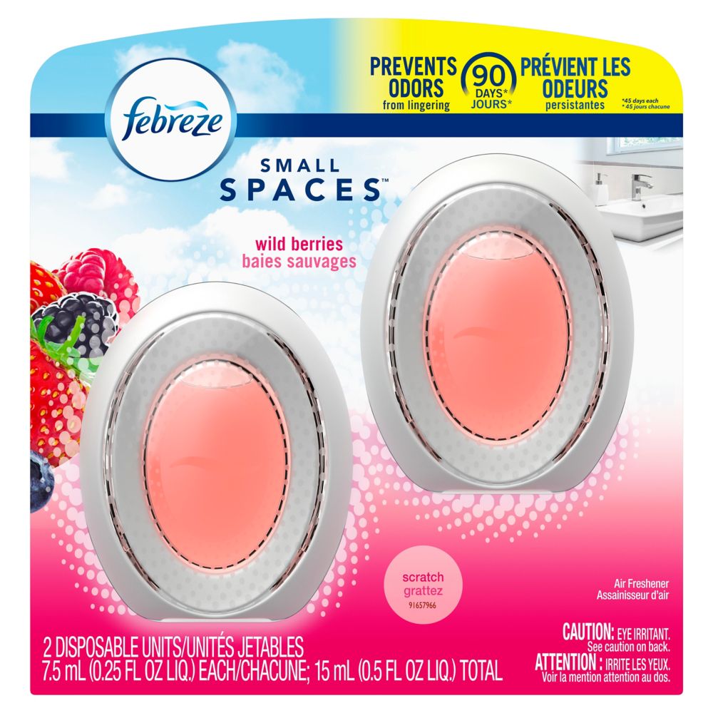 Febreze Wild Berries Scent Small Spaces Air Freshener (2-Pack) | The ...