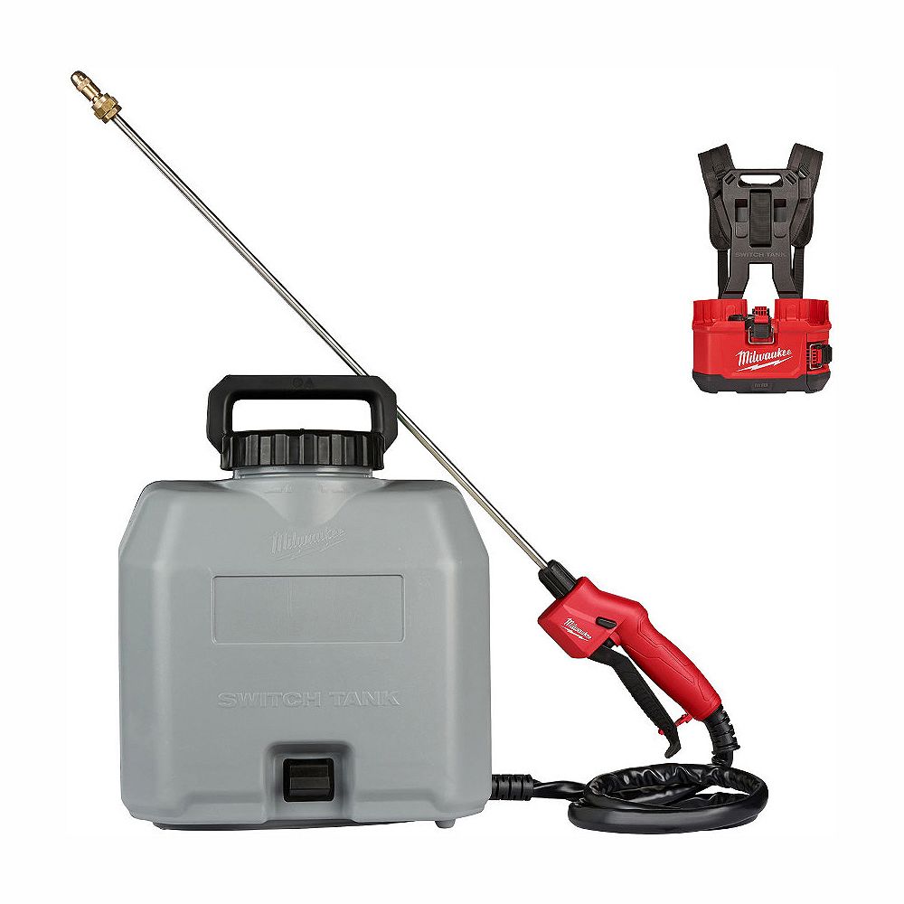 Milwaukee Tool 4 Gal. Switch Tank Concrete Sprayer Tank Assembly | The ...