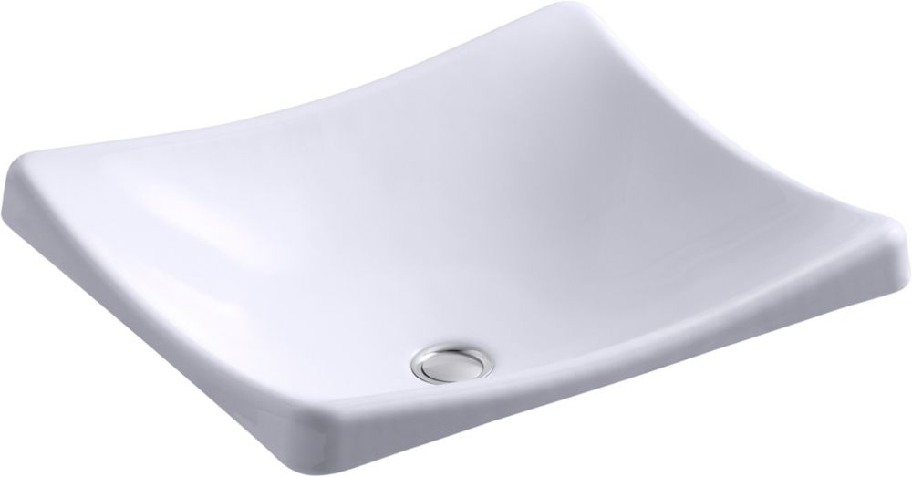 KOHLER Demilav Wading Pool Vessel Bathroom Sink in Lavender Grey | The ...