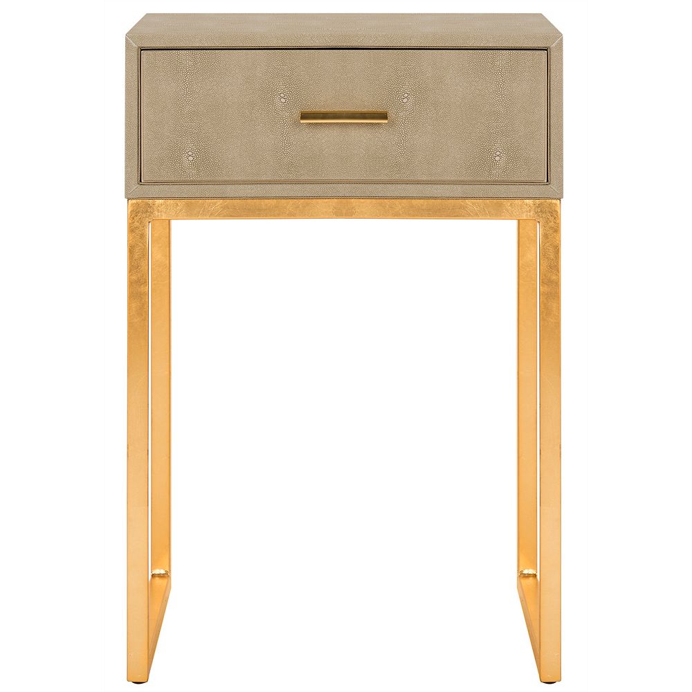 Safavieh Mori Side Table In Light Taupe | The Home Depot Canada