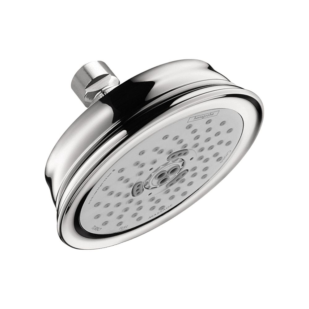 Hansgrohe Croma C 100 3 Pulvérisateur 4 Po Pomme De Douche En Chrome