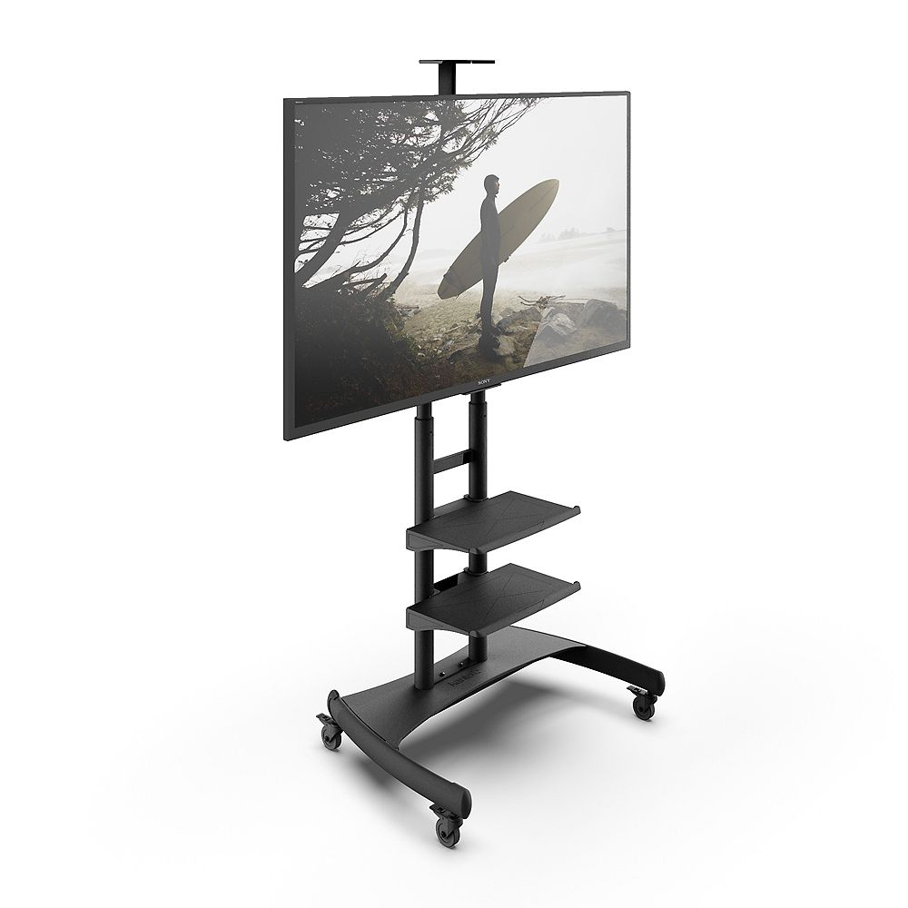 Kanto Kanto MTM82PL2 Support de télé mobile ajustable en hauteur avec ...