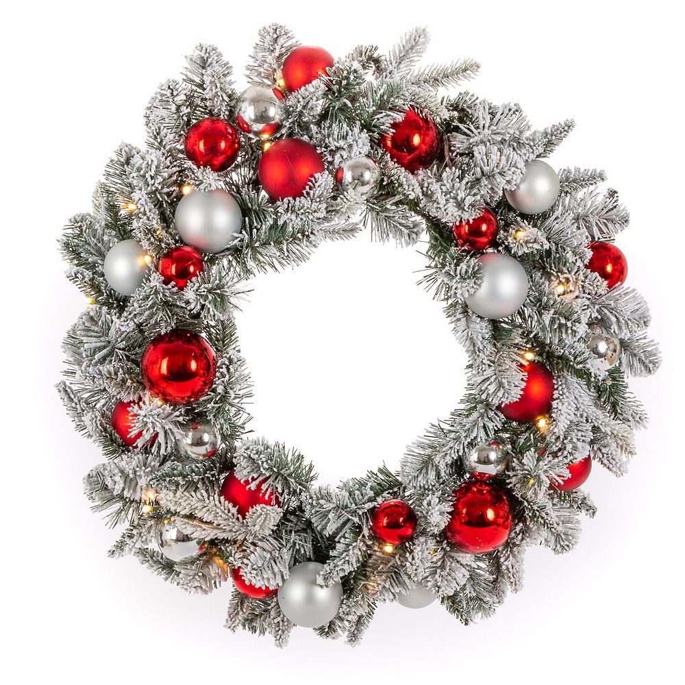 Home Accents Holiday 28 Inch Battery Operated Decorated LED Pre Lit home-accents-holiday-28-inch-battery-operated-decorated-led-pre-lit