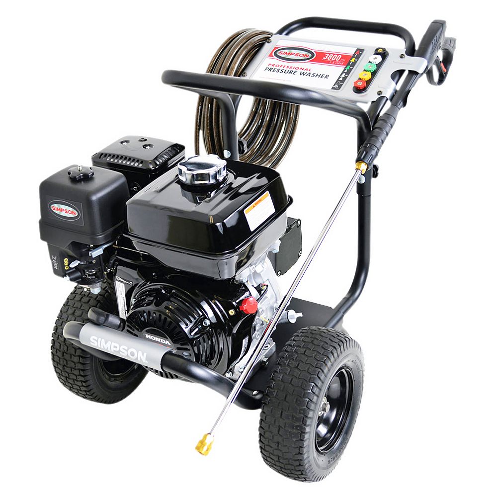 SIMPSON PowerShot 3800 PSI at 3.5 GPM HONDA GX270 with AAA Industrial ...