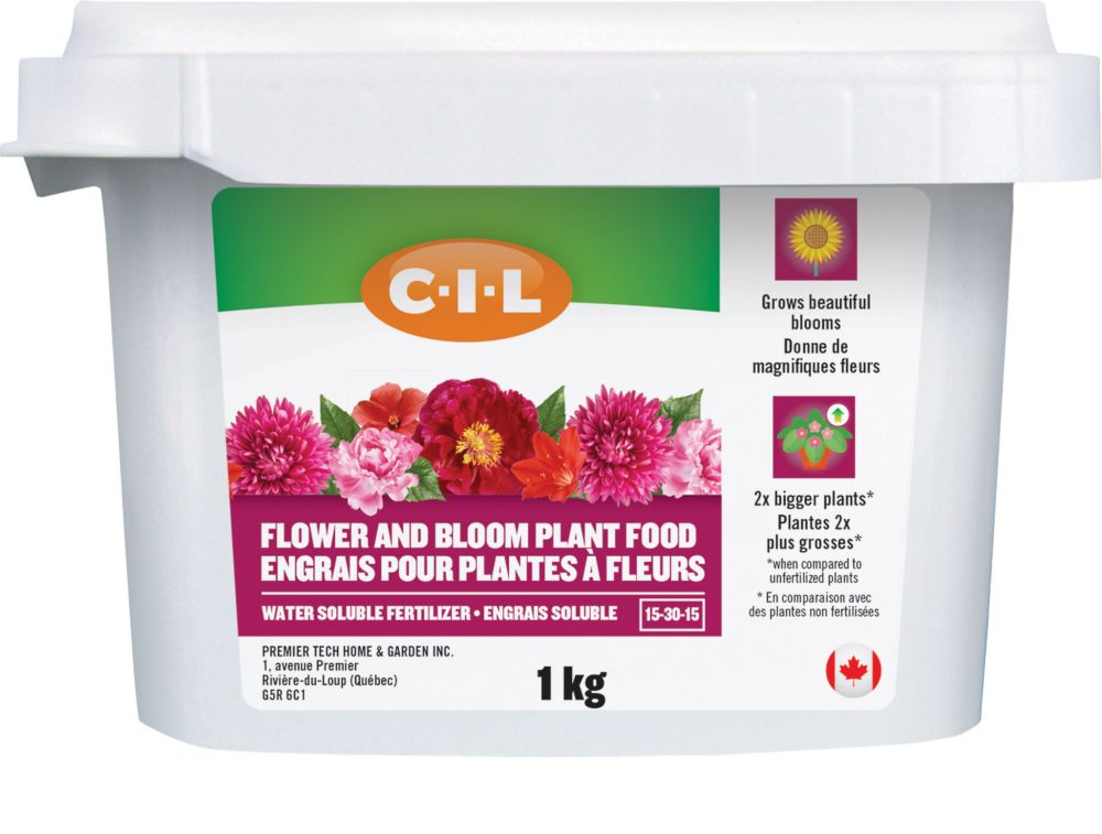 C-I-L Engrais pour plantes à fleurs CIL 15-30-15 | Home Depot Canada
