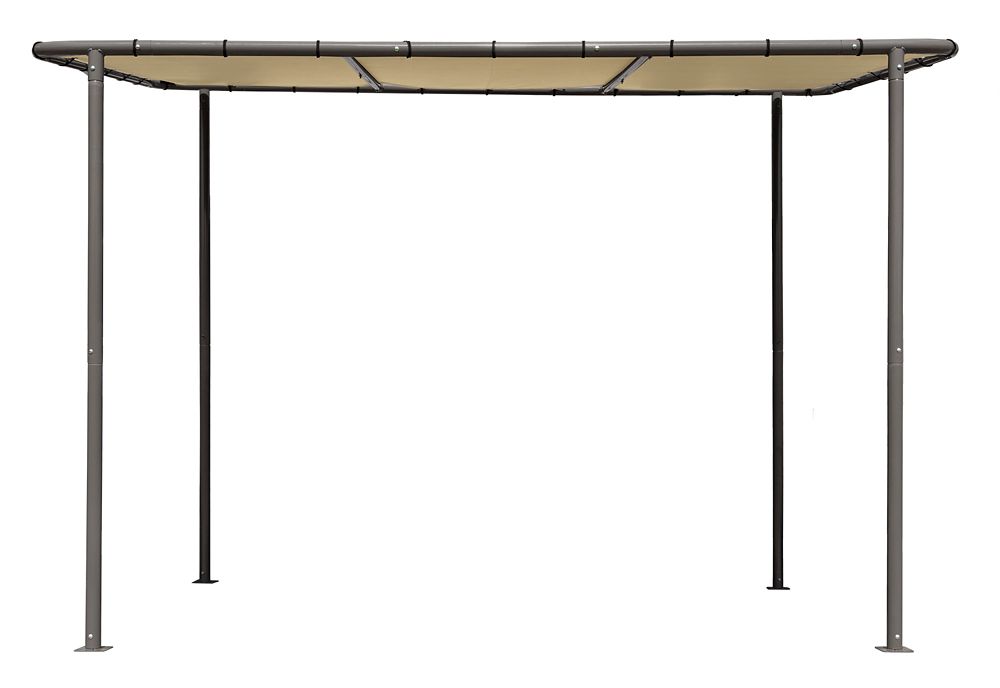 ShelterLogic 10x6 Solano Gazebo Canopy Tan Cover | The Home Depot Canada