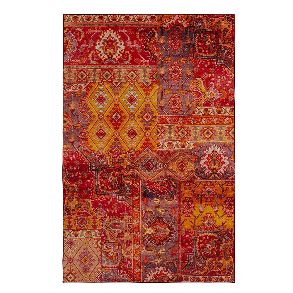Mohawk Home Odell Sunset 5 ft. x 8 ft. Indoor Area Rug | The Home Depot ...