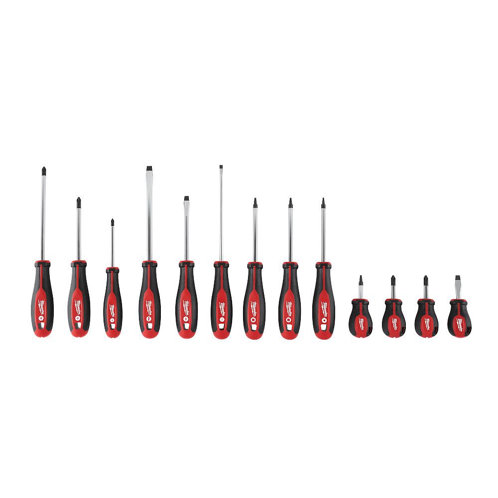 Milwaukee Tool Tri-Lobe Screwdriver Kit (13-Piece) | The Home Depot Canada