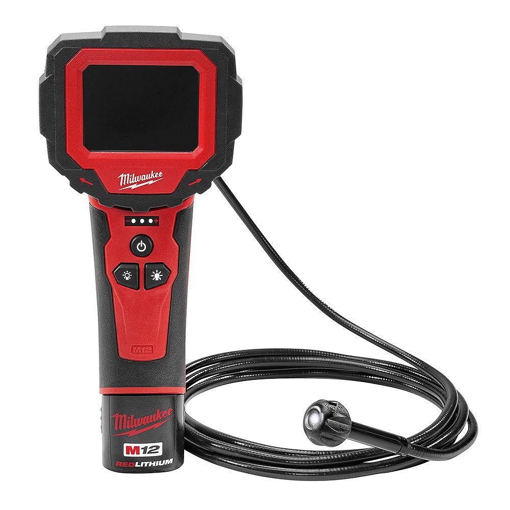 Milwaukee Tool M12 12V Li-Ion M-Spector 360° Caméra d'inspection 9 ft. Kit de câble W/(1 ...