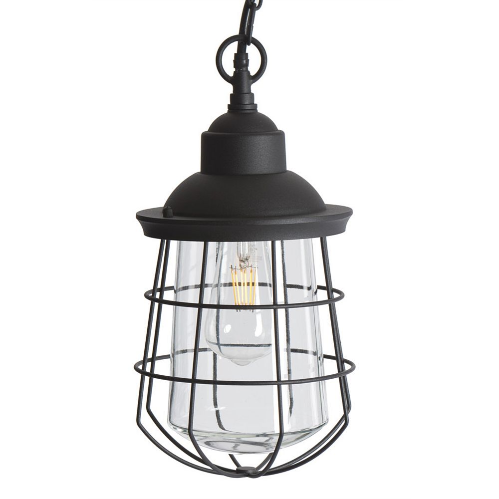 Sterno Home Sterno Home Outdoor LED Metal Pendant Light, 120V, 540 ...