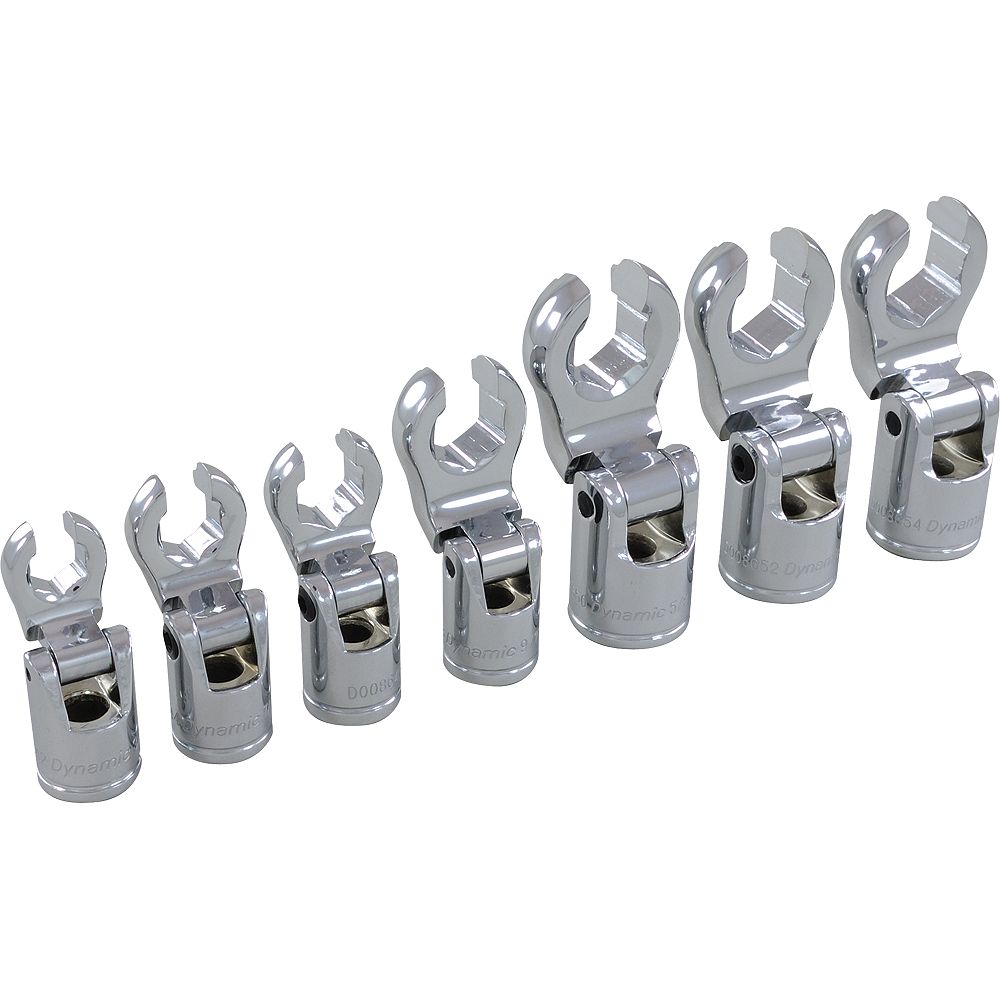 DYNAMIC TOOLS 3/8 inch Drive 7 Piece SAE, Flare Nut Socket Set, 3/8 ... DYNAMIC TOOLS 3/8 inch Drive 7 Piece SAE, Flare Nut Socket Set, 3/8 ...
