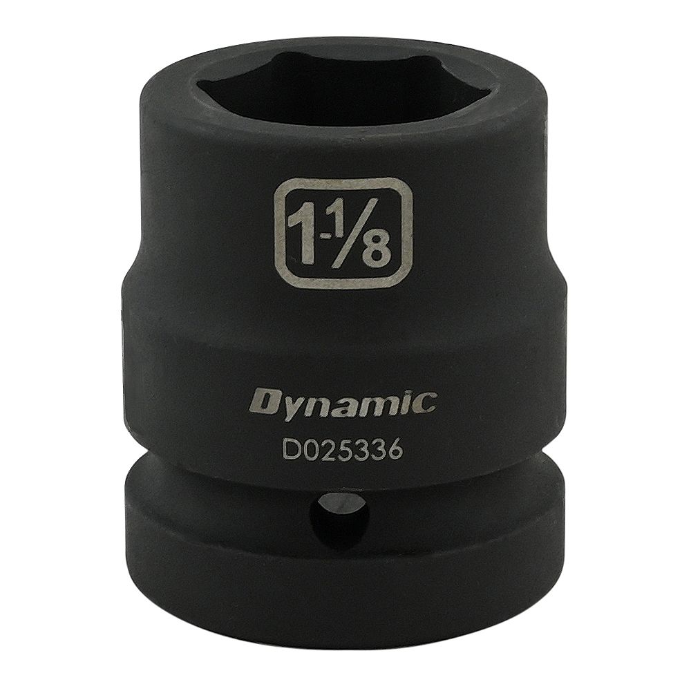 DYNAMIC TOOLS 1-1/8 inch X 1 inch Drive, 6 Point Standard Length ... DYNAMIC TOOLS 1-1/8 inch X 1 inch Drive, 6 Point Standard Length ...