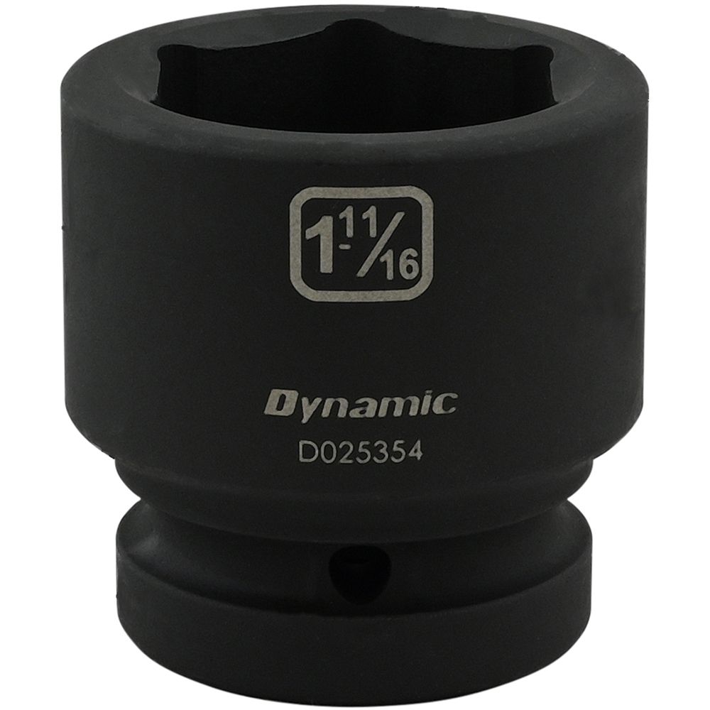 DYNAMIC TOOLS 1-11/16 inch X 1 inch Drive, 6 Point Standard Length ...