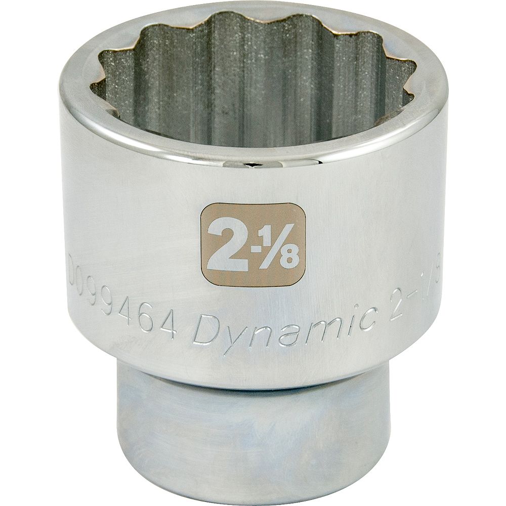 DYNAMIC TOOLS 2-1/8 inch X 1 inch Drive, 12 Point Standard Length ...