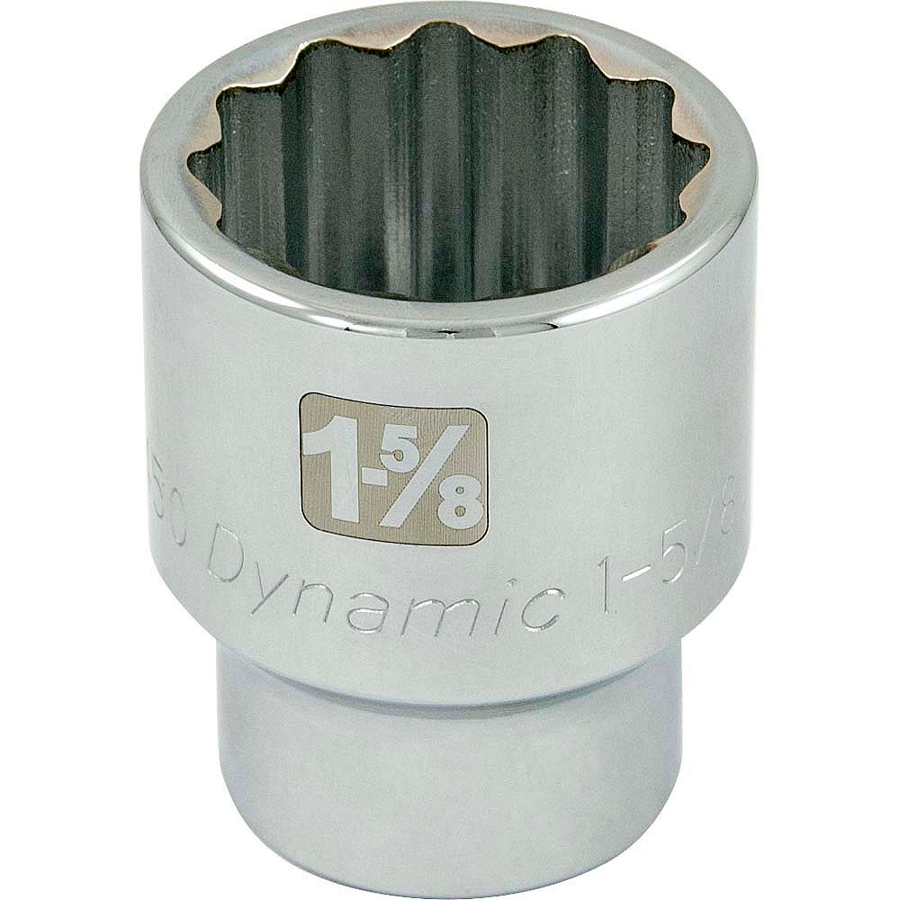 DYNAMIC TOOLS 1-5/8 inch X 1 inch Drive, 12 Point Standard Length ...