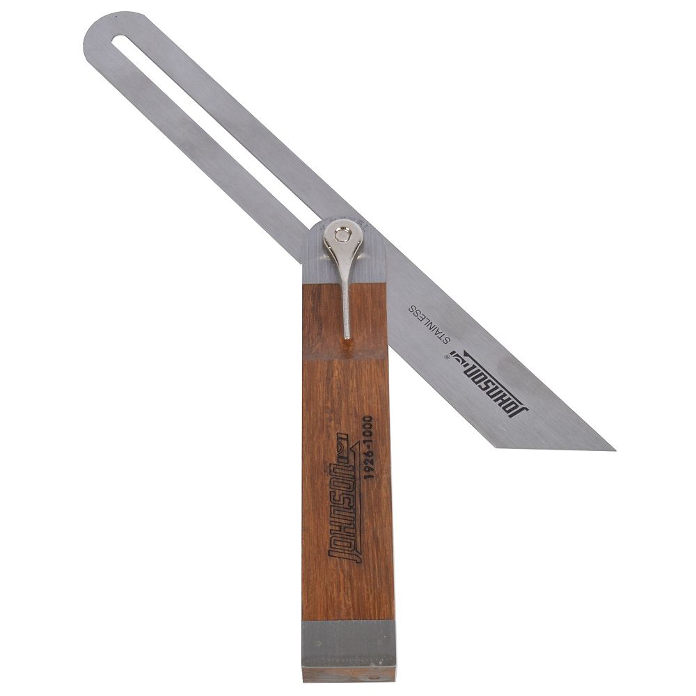 Johnson level 10 inch Professional Carbonized Bamboo T-Bevel | The Home ...