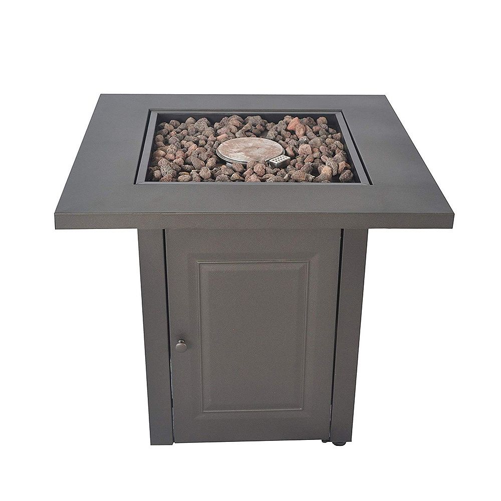 Legacy Heating Legacy Heating Square Fire Pit, Model WELLFP-S-B | The ...