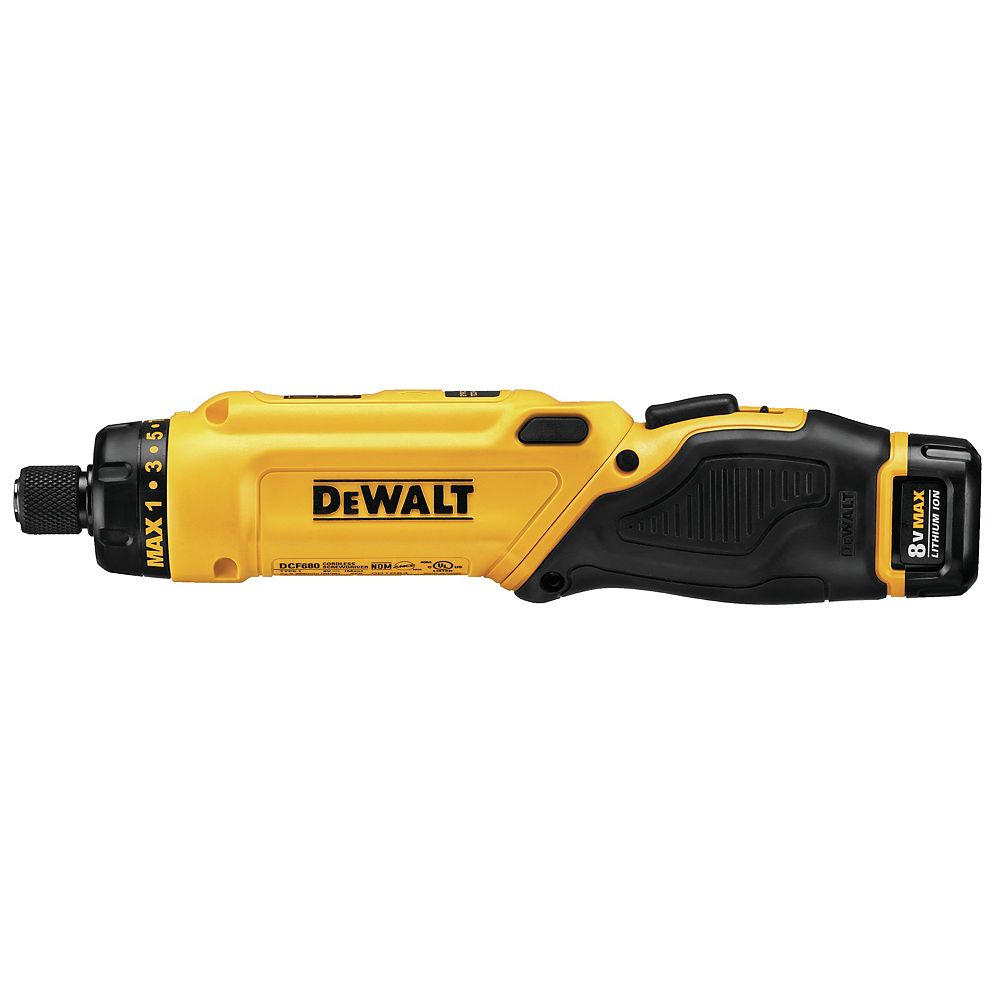 DEWALT 8V MAX GYROSCOPIC SCREWDRIVER 2 BATTERY KIT | The Home Depot Canada