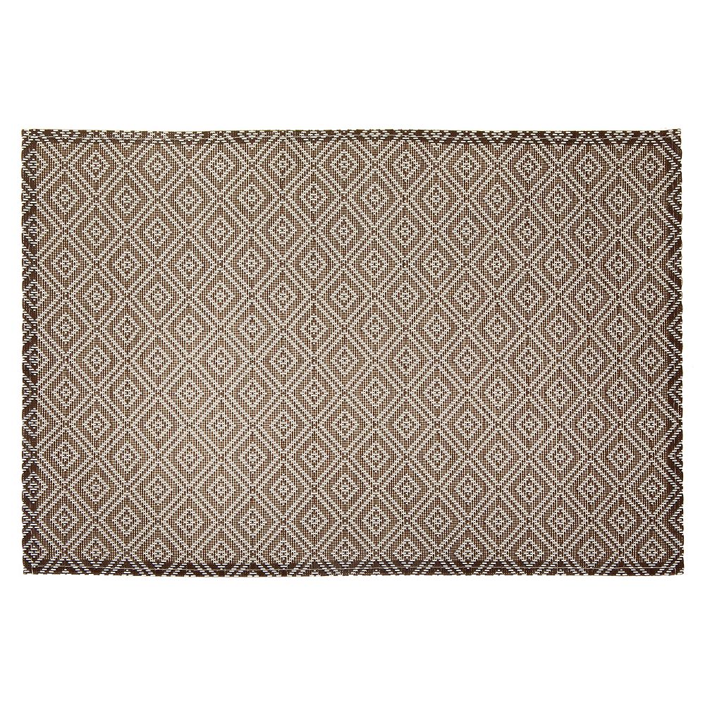 IH Casa Decor Vinyl Placemat (Solitaire) (Chocolate)(Set Of 12) | The ...