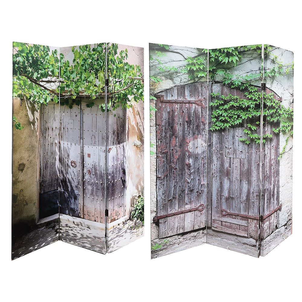 IH Casa Decor Double Sided Canvas Screen - Behind These Doors | The ...