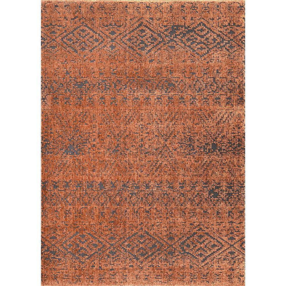 nuLOOM Transitional Tribal Roxanne Orange 4 ft. x 6 ft. Indoor Area Rug ...