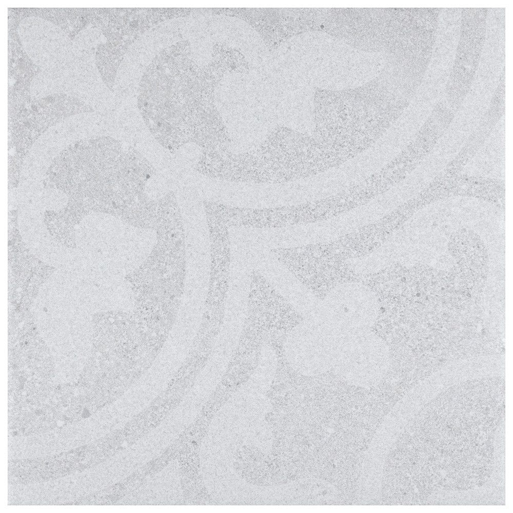 Merola Tile Sample - Forja Perla 9-7/8-inch x 9-7/8-inch Porcelain ...