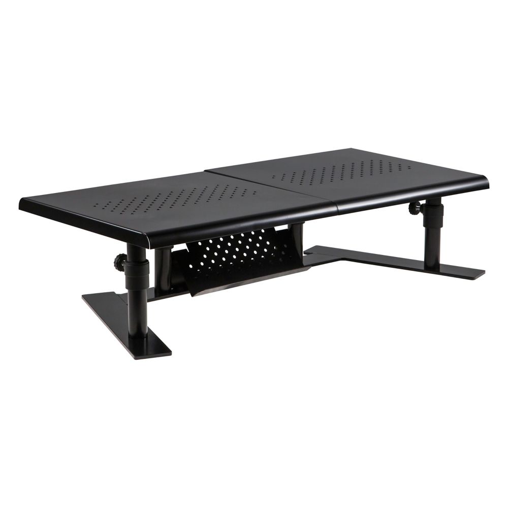 Allsop Metal Art ErgoTwin Adjustable Monitor Stand | The Home Depot Canada