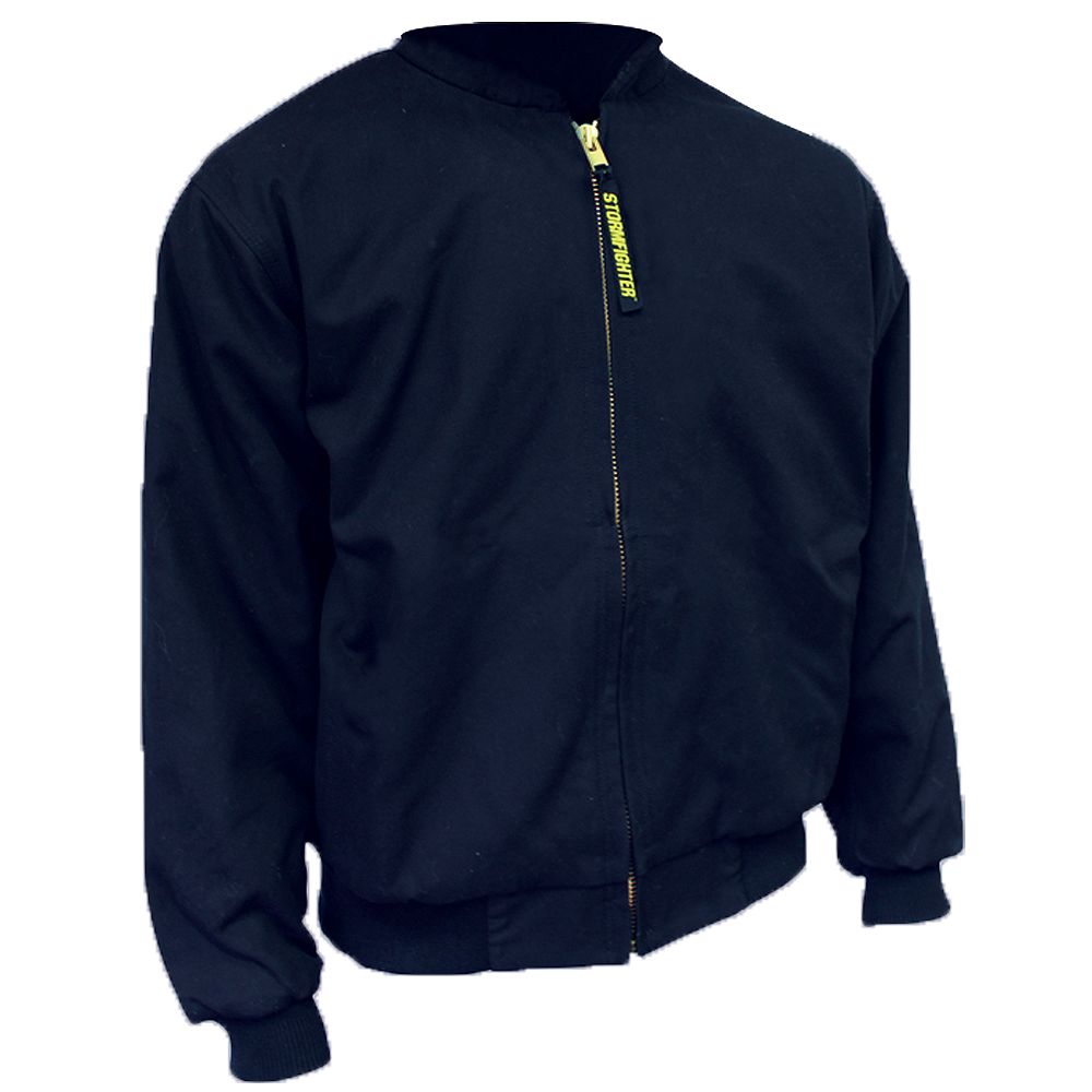Storm Fighter Insulated Cotton/Canvas Bomber Size Large | The Home ...