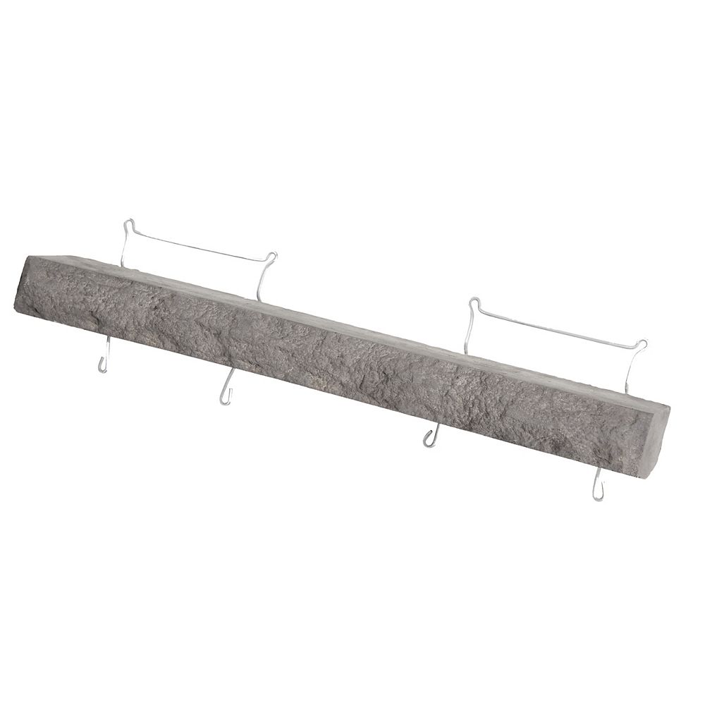 Clipstone Clipstone Drip Ledge Wainscot Sill Cap Light Grey | The Home ...