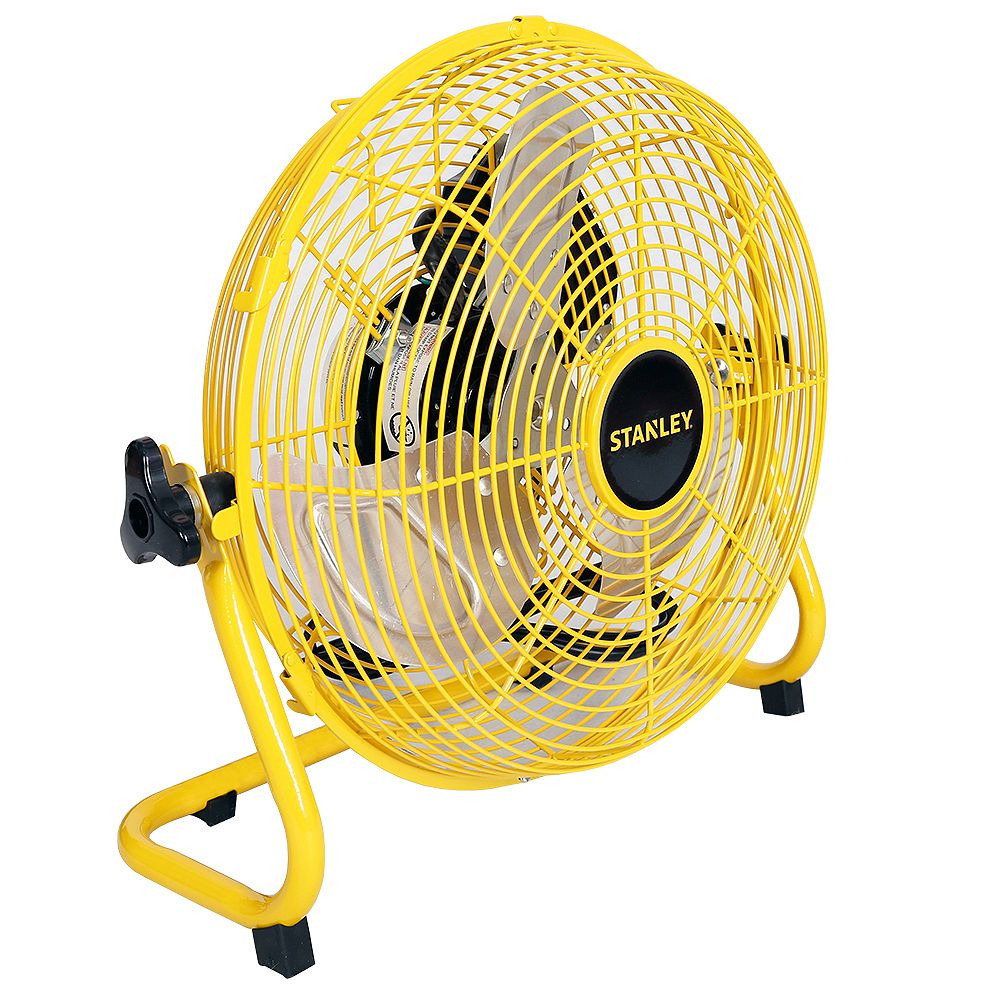 STANLEY Stanley 12" High Velocity Direct Drive Floor Fan | The Home ...