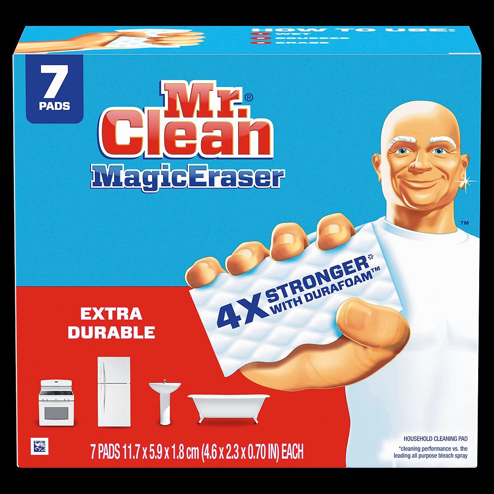 Mr. Clean Magic Eraser Sponge, Extra Durable | The Home Depot Canada Mr. Clean Magic Eraser Sponge, Extra Durable | The Home Depot Canada