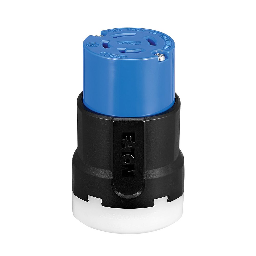 Eaton CCL Connector 30a 250v 3ph 3p4w BL/BLK | The Home Depot Canada