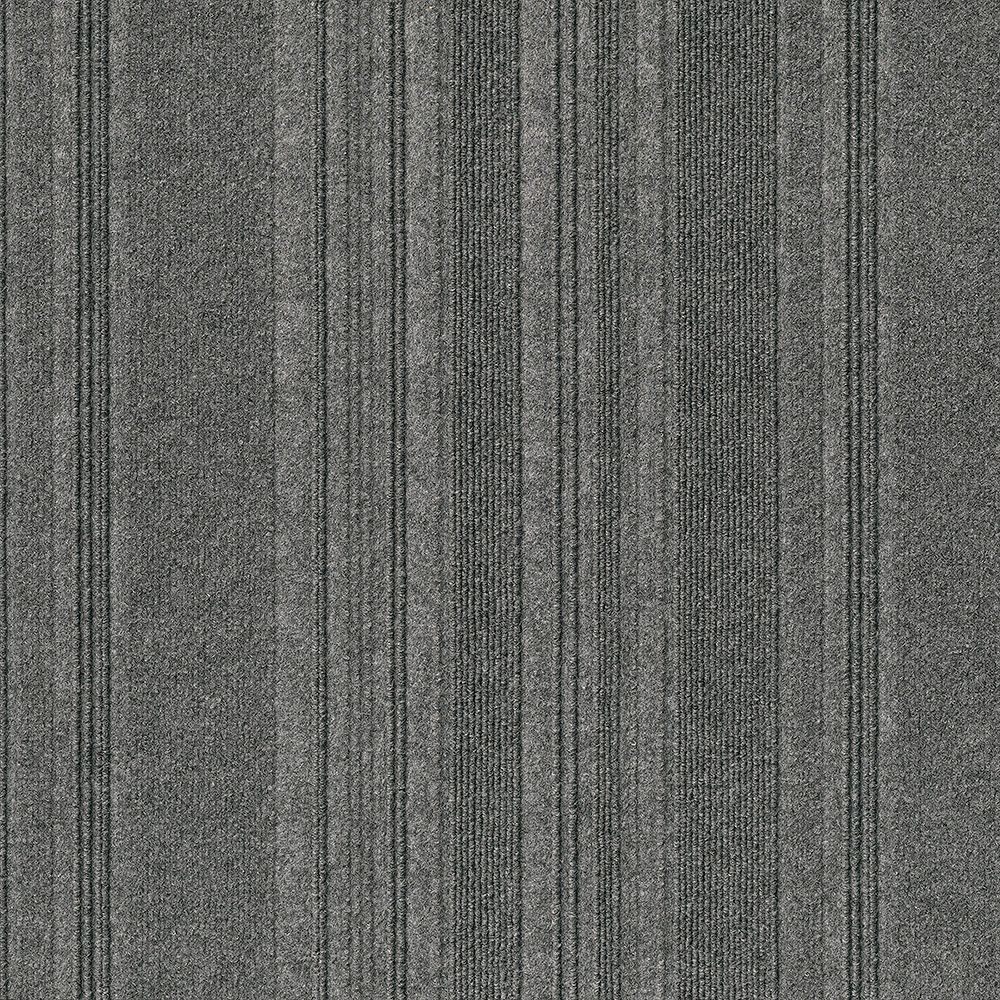 Foss Floors Barcode N66 Sky Grey 24-inch x 24-inch Carpet Tiles (15 Tiles / Case) | The Home ...