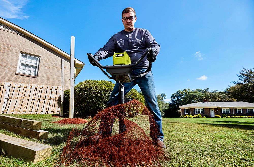 RYOBI 40V HP Brushless Cordless Earth Auger with 8-inch Bit KIT | eBay