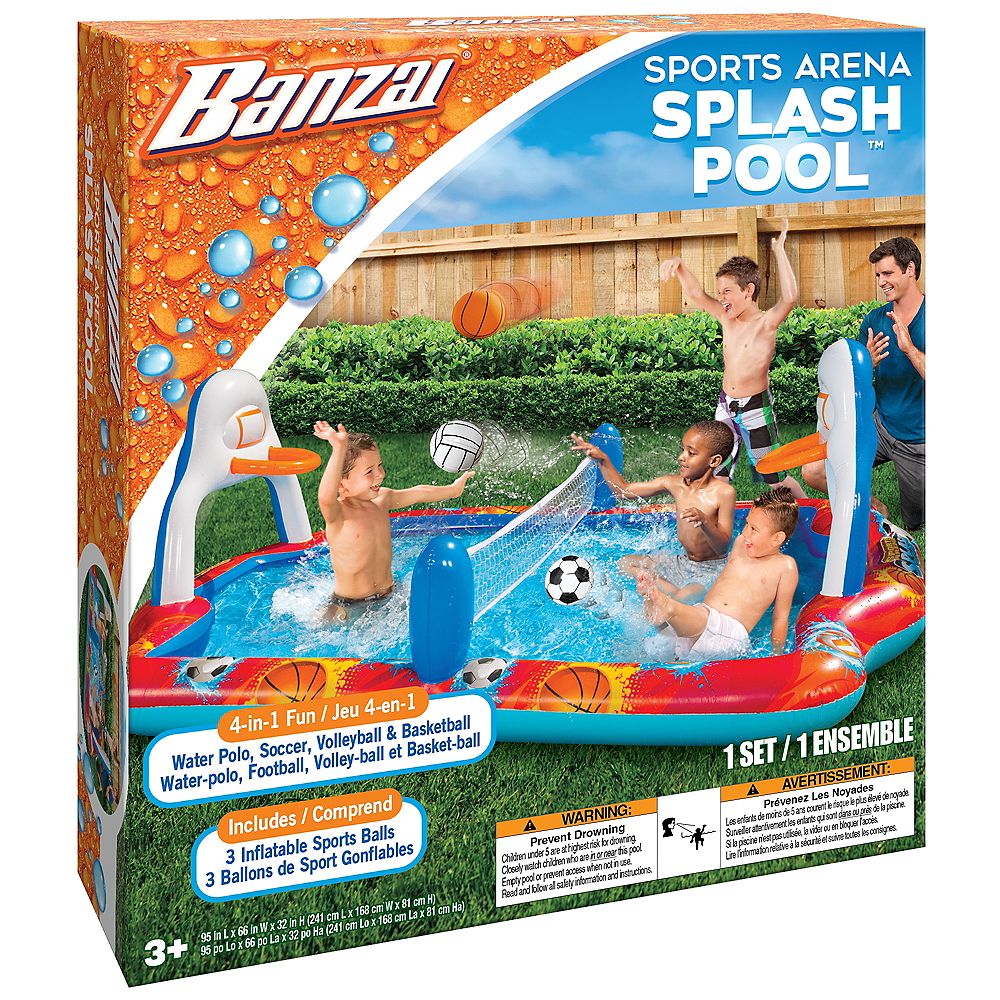 Banzai Sports Arena Splash Pool | The Home Depot Canada