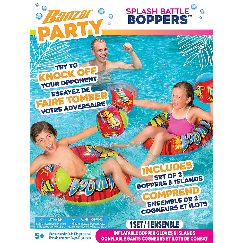 Banzai Pool Party Splash Boppers | The Home Depot Canada