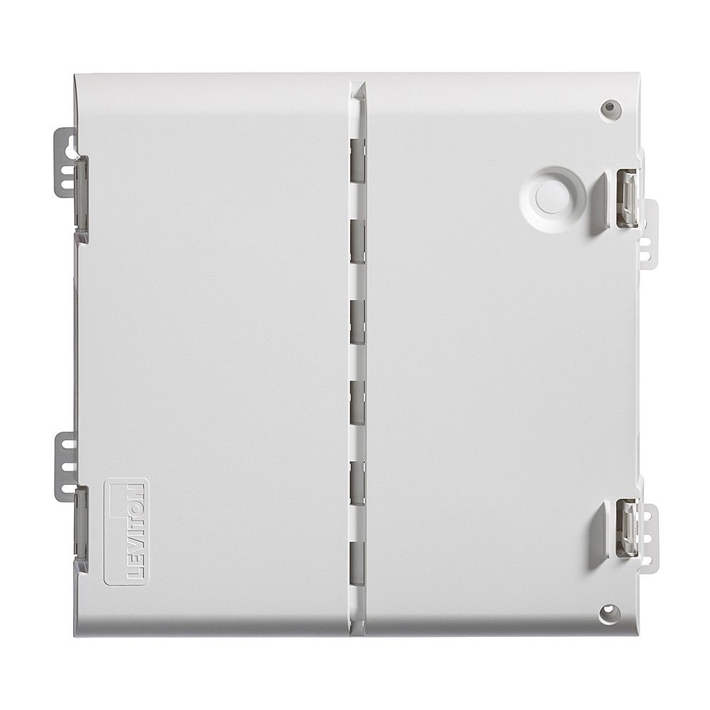 Leviton 14 in. Wireless Structured Media Center with Vented Hinged Door ...