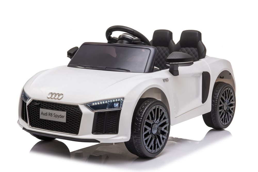 Kool Karz Audi R8 Spyder Electric Ride On-White | The Home Depot Canada