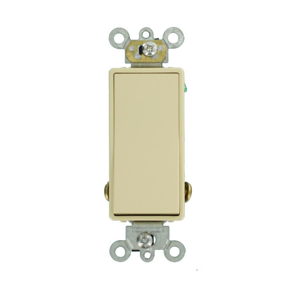 Leviton Decora 15A Switch Single-Pole Double Throw Center Off ...
