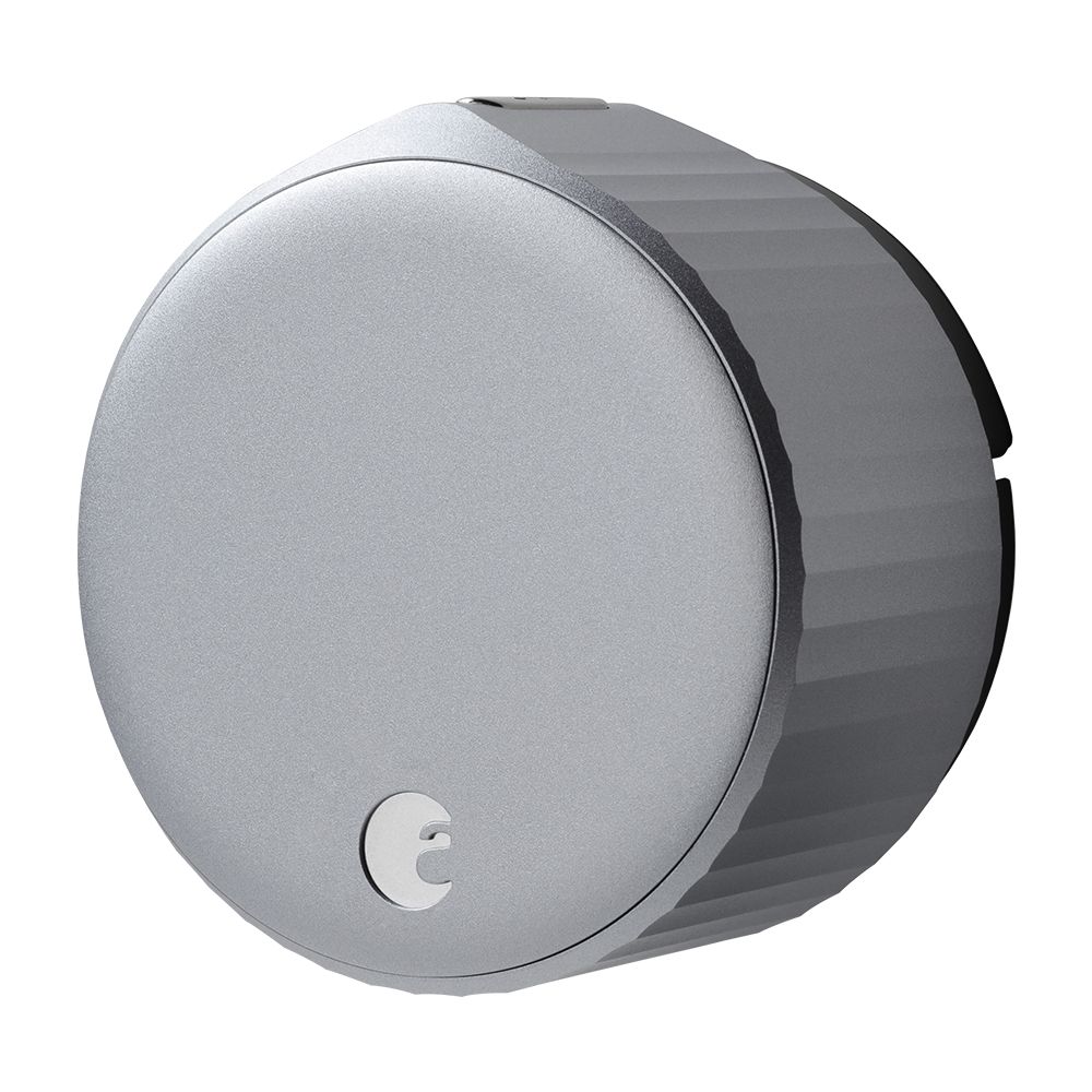 August Home Wi-Fi Smart Lock, 4th Gen Lock, Silver, Retrofit for Single ...