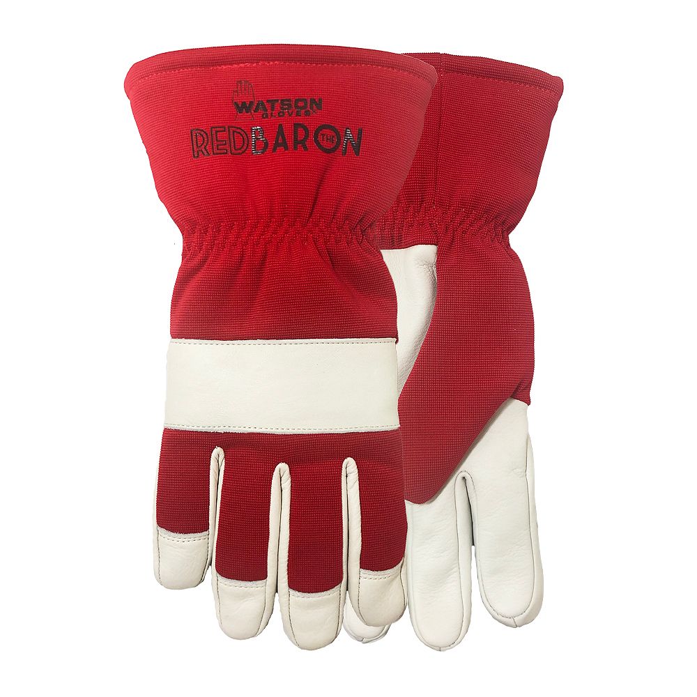 Watson Gloves Red Baron Winter Glove with Gauntlet style cuff - Medium ...