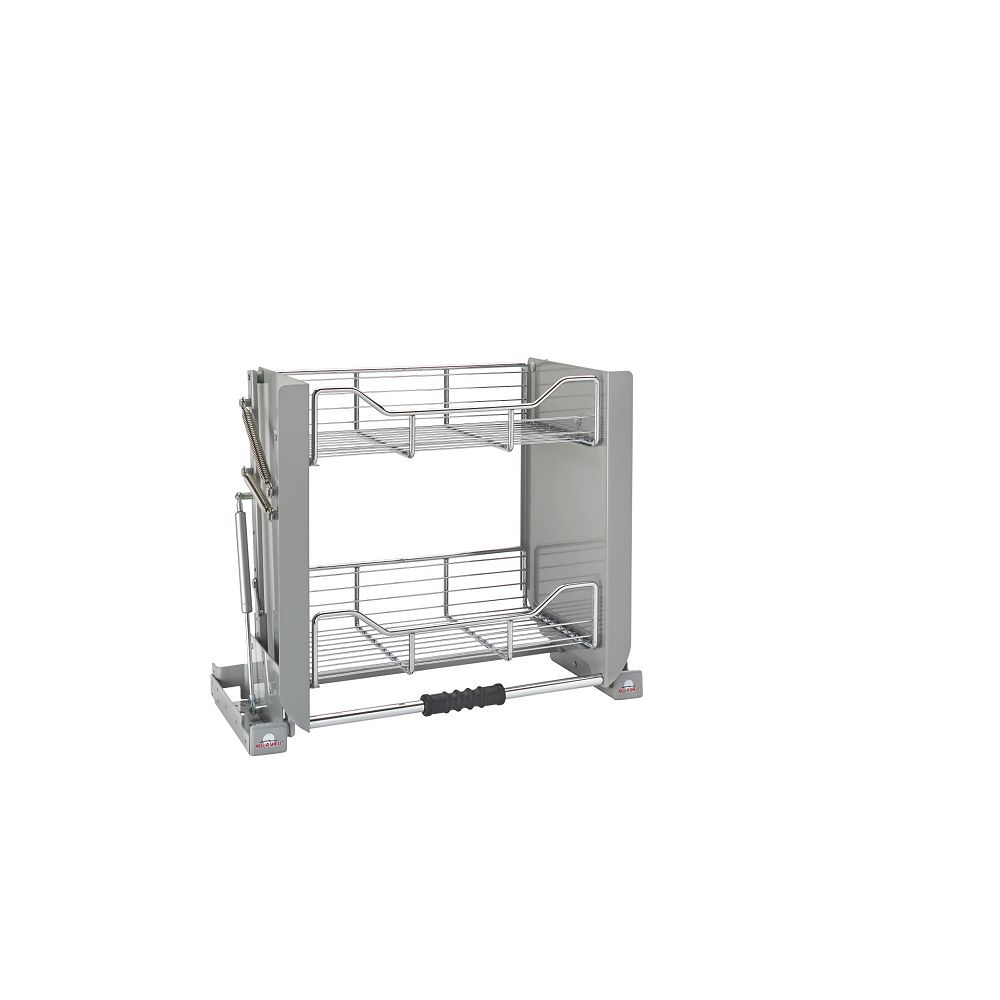 Rev-A-Shelf Système d'étagères escamotables, Capacité de 17 lbs, Gris ...