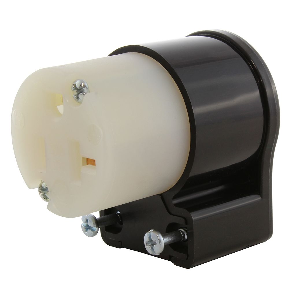 AC WORKS® NEMA 5-20 20A 125V All Angles Household Female Connector with ...