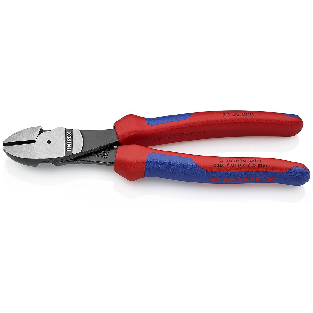 Knipex 8-Inch High Leverage Diagonal Cutters with Comfort Grip Handles ...