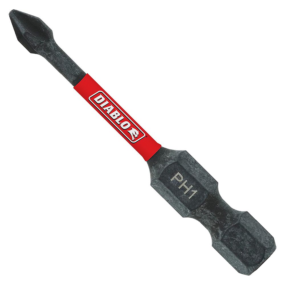 Diablo 2 in. no. 1 Phillips Drive Bit (5-Pack) | The Home Depot Canada
