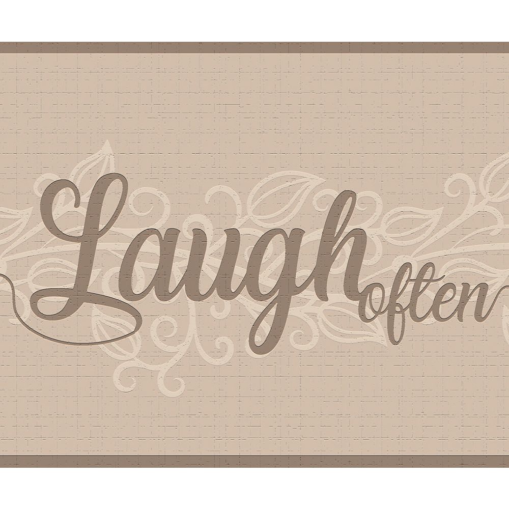 Dundee Deco Falkirk Dandy 7-inch Retro Sepia Beige Live Love Laugh ...