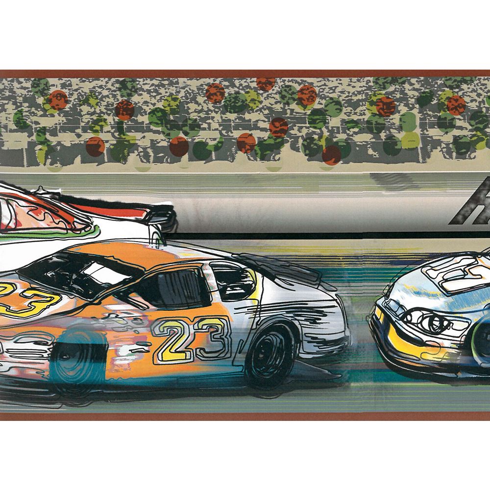 Dundee Deco Falkirk Brin 6-inch Kids Yellow Green Blue Racetrack Race ...